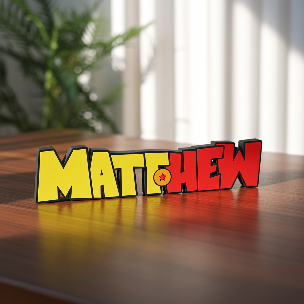Anime Custom Logo Display Sign – Dirava